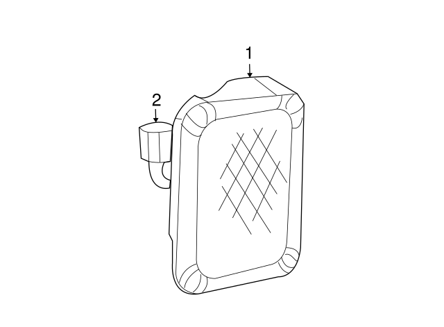 2007-2018 Jeep Combo Lamp Assembly - Driver's Side (LH) 55077891AH ...