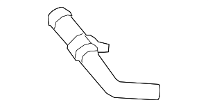 2013-2024 Jaguar Engine Coolant Hose C2Z26930 | JaguarParts.com