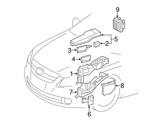 89530-41012 - Control Module - 2007-2009 Toyota Avalon | Lithia Toyota ...