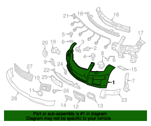 204-880-43-40-9999 - Exchange Paneling 2010-2012 Mercedes-Benz GLK 350 ...
