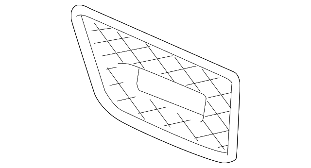 204-885-10-74 - Fog Light Surrounds, Chrome, Factory 2010-2013 Mercedes ...