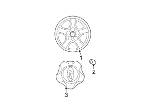 Genuine Wheel Nut for 2002-2017 Hyundai | Part# 52950-M1000 | Hyundai ...