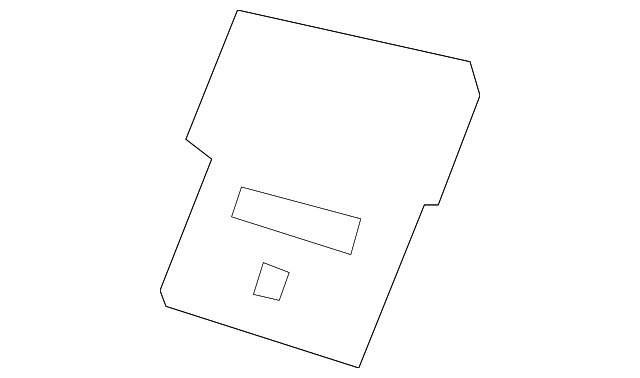 2016-2023 Hyundai Sensor Center Bracket 86159-C5000 | QuirkParts
