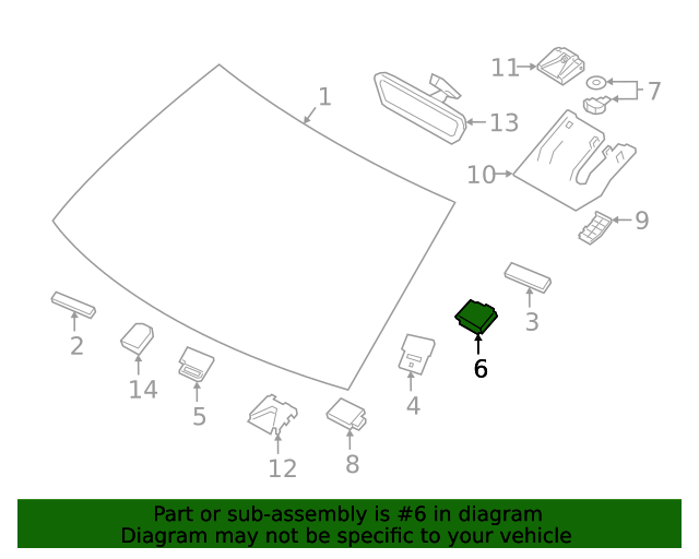 2018-2022 Hyundai Sensor 97257-H9000 | OEM Parts Online