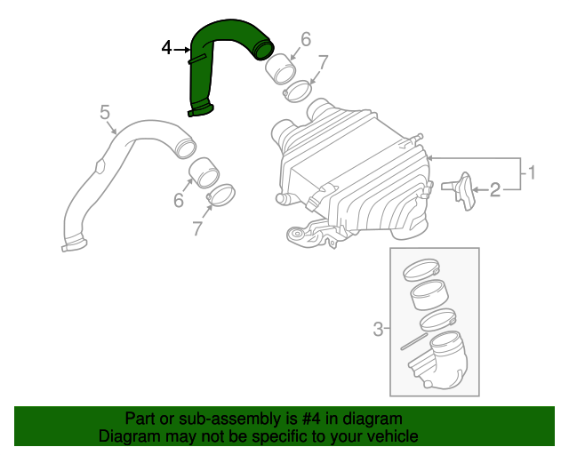 Genuine BMW 11-61-7-846-246 | Air Duct | FREE Shipping on Most Orders ...