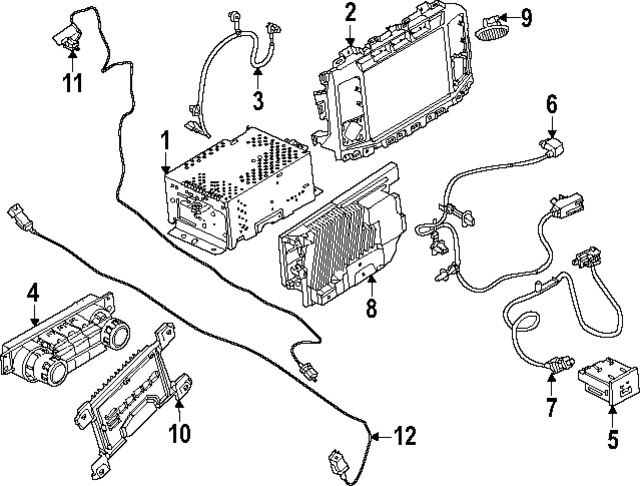2023-2024 Ford Module PU5Z-14G371-BT | OEM Parts Online