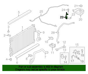 Genuine OEM Ford Part - Level Sensor DV6Z-8A080-B | Genuine OEM Ford ...