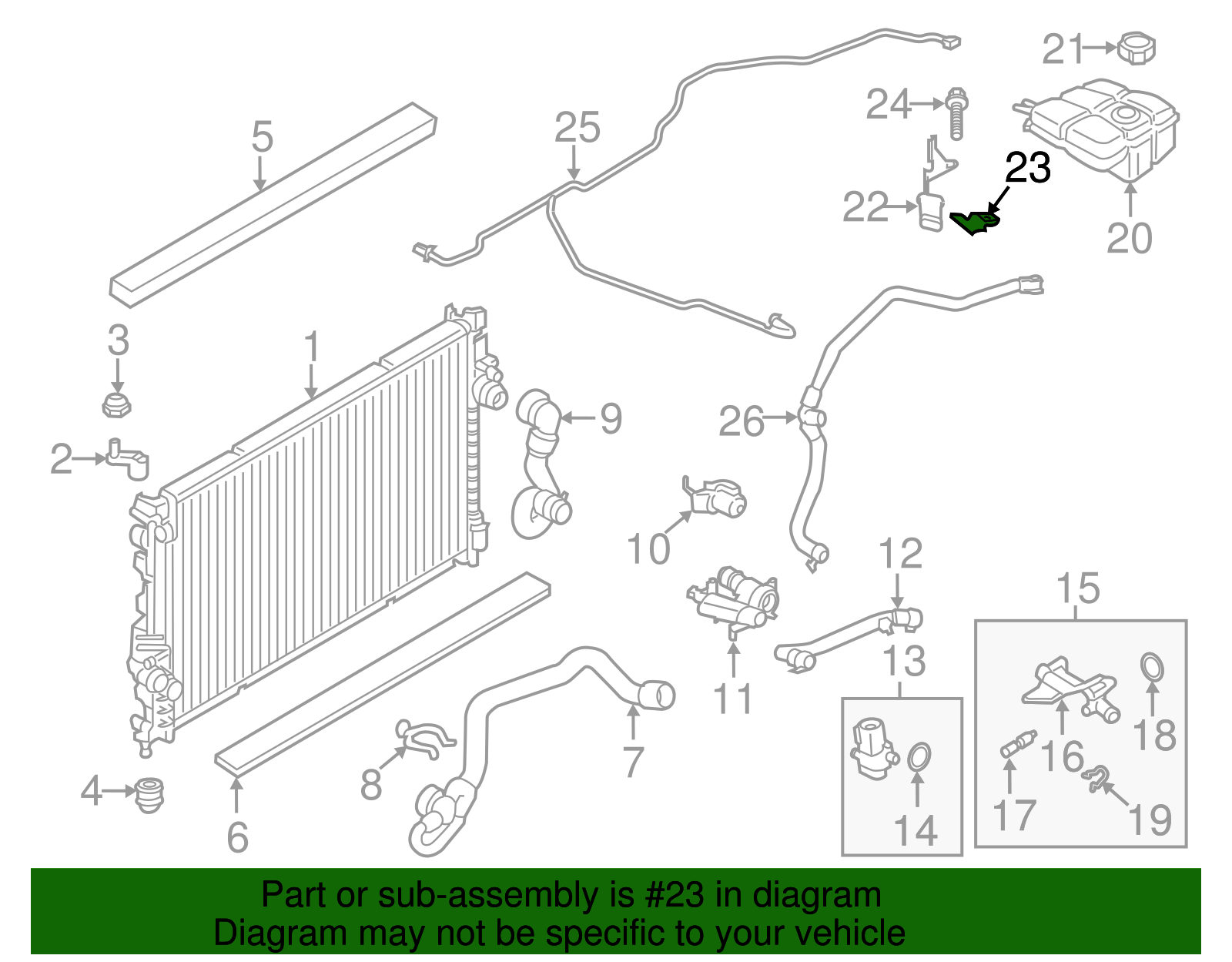2013-2016 Ford Escape Level Sensor Bracket DV6Z-8A080-C | OEM Parts Online