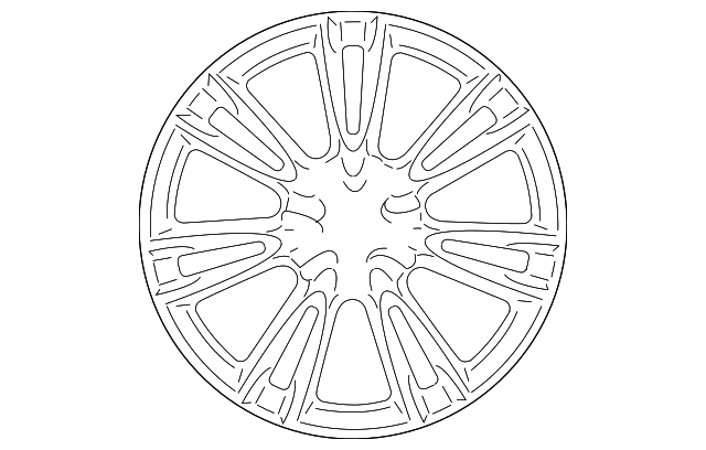 2015-2020 Chrysler 300 Wheel, Alloy 5PQ14AAAAB | TascaParts.com