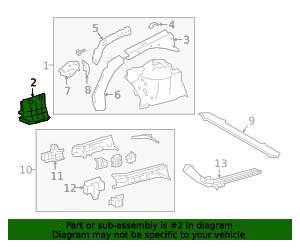 53737-06130 - Side Shield - 2018-2024 Toyota | OEMGenuineParts.com