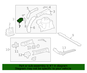 2019-2022 Toyota Avalon Front Brace 53836-07040 | Discount Parts Monster