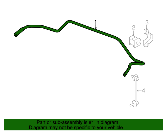 52300-TG7-A02 - Spring, Rear Stabilizer - 2016-2021 Honda Pilot | Honda ...