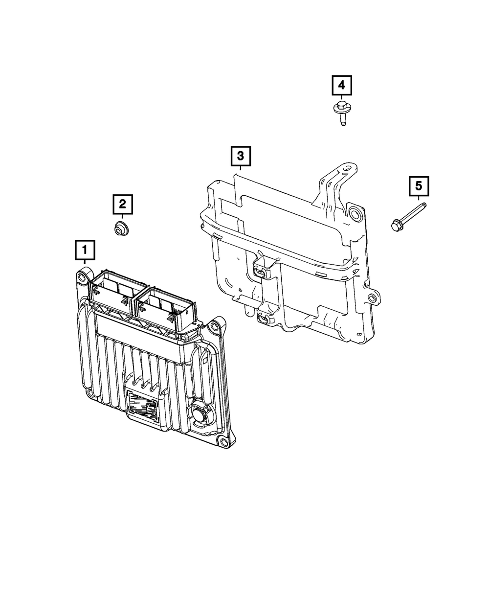 2021-2024 Jeep Engine Controller Module 68437019AJ | Mopar eStore