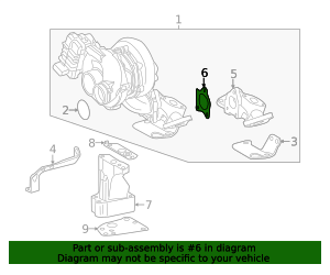 642-142-04-81 - Manifold Gasket 2010-2022 Mercedes-Benz | Mercedes-Benz ...