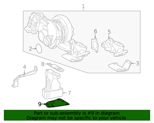 2010-2022 Mercedes-Benz Support Brace Lower Seal 642-142-06-81 | MB OEM ...