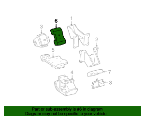 12381-75020 - Front Mount Stabilizer - 1994-2004 Toyota | OEM Genuine ...