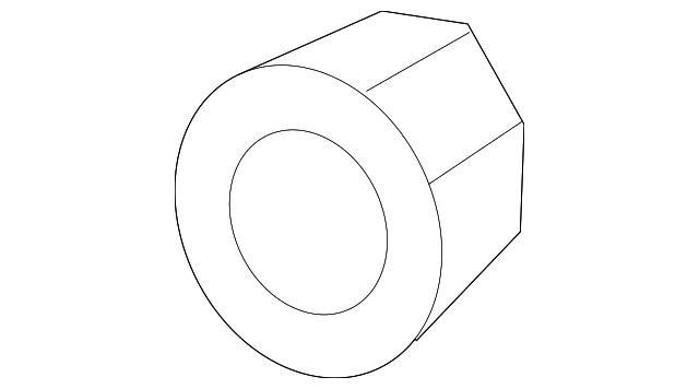 2003-2009 Nissan 350Z Suspension Cross-Member Nut 01223-00331 | Melloy ...