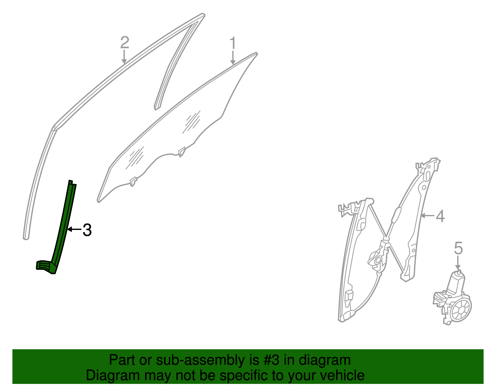 2017-2024 Nissan Armada Sash Channel 80217-1LA8D | Ziegler Nissan of ...