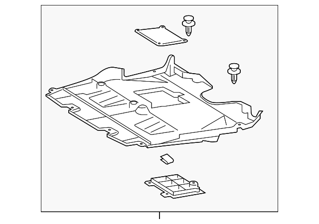 Lexus OEM Splash Shield Part# 51410-53151 | OEM Vehicle Parts