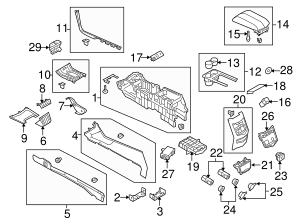 DE9Z-19980-A - Heater & AC Control - 2013-2019 Lincoln MKT | Eastgate ...