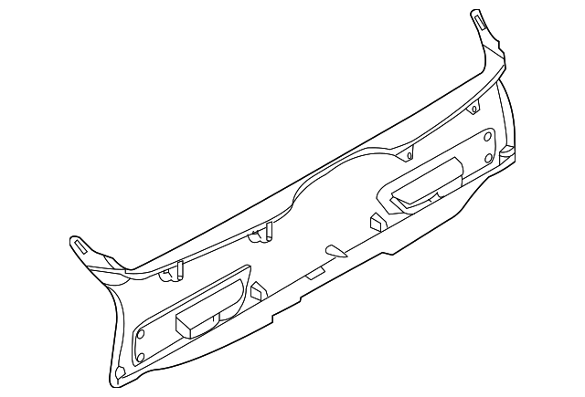 Genuine BMW 51-49-7-172-134 | Lower Trim Panel | FREE Shipping on Most ...