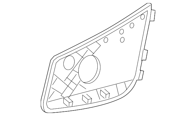 205-690-03-02-8R79 - Insert Panel 2017-2018 Mercedes-Benz | Mercedes ...
