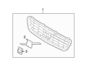 30744914 - Grille 2008-2011 Volvo | AutoNationParts.com