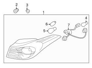 92480-3Y000 - Tail Light Harness 2011-2013 Hyundai | AutoNationParts.com