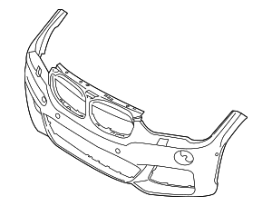 Genuine BMW 51-11-9-883-765 | Bumper Cover | FREE Shipping on Most ...