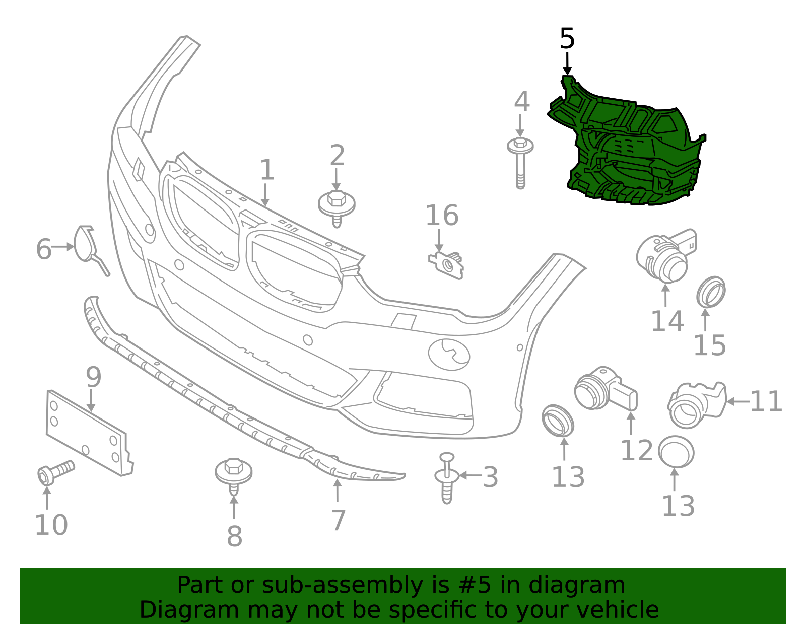 51-11-8-075-879 - 2020-2022 BMW X1 - Lamp Bracket | Buy BMW Parts Now