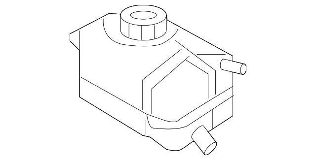 2004-2008 Chevrolet Radiator Surge Tank 96817343 GM | GMPartsDirect.com