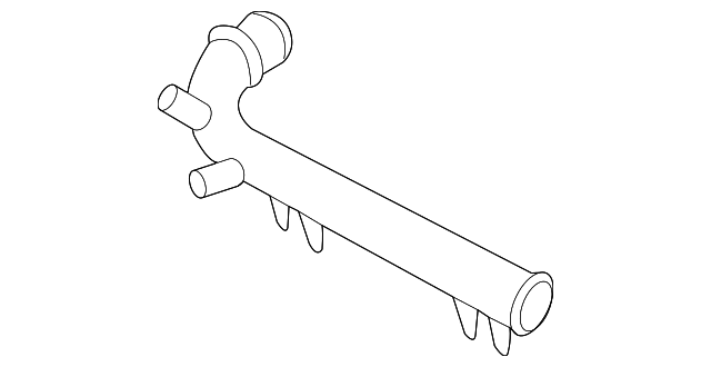 2004-2008 Chevrolet Radiator Outlet Pipe 96273608 GM | GMPartsDirect.com