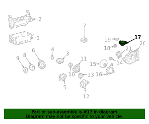 222-820-14-02 - Speaker 2014-2023 Mercedes-Benz | AutoNationParts.com