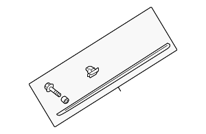 Genuine Door Molding for 2011-2015 Hyundai Sonata | Part# 87712-4R000 ...