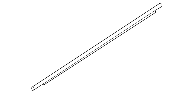 Hyundai - 82220-3S000 - Belt Molding - 2011-2015 Hyundai Sonata | OEM ...