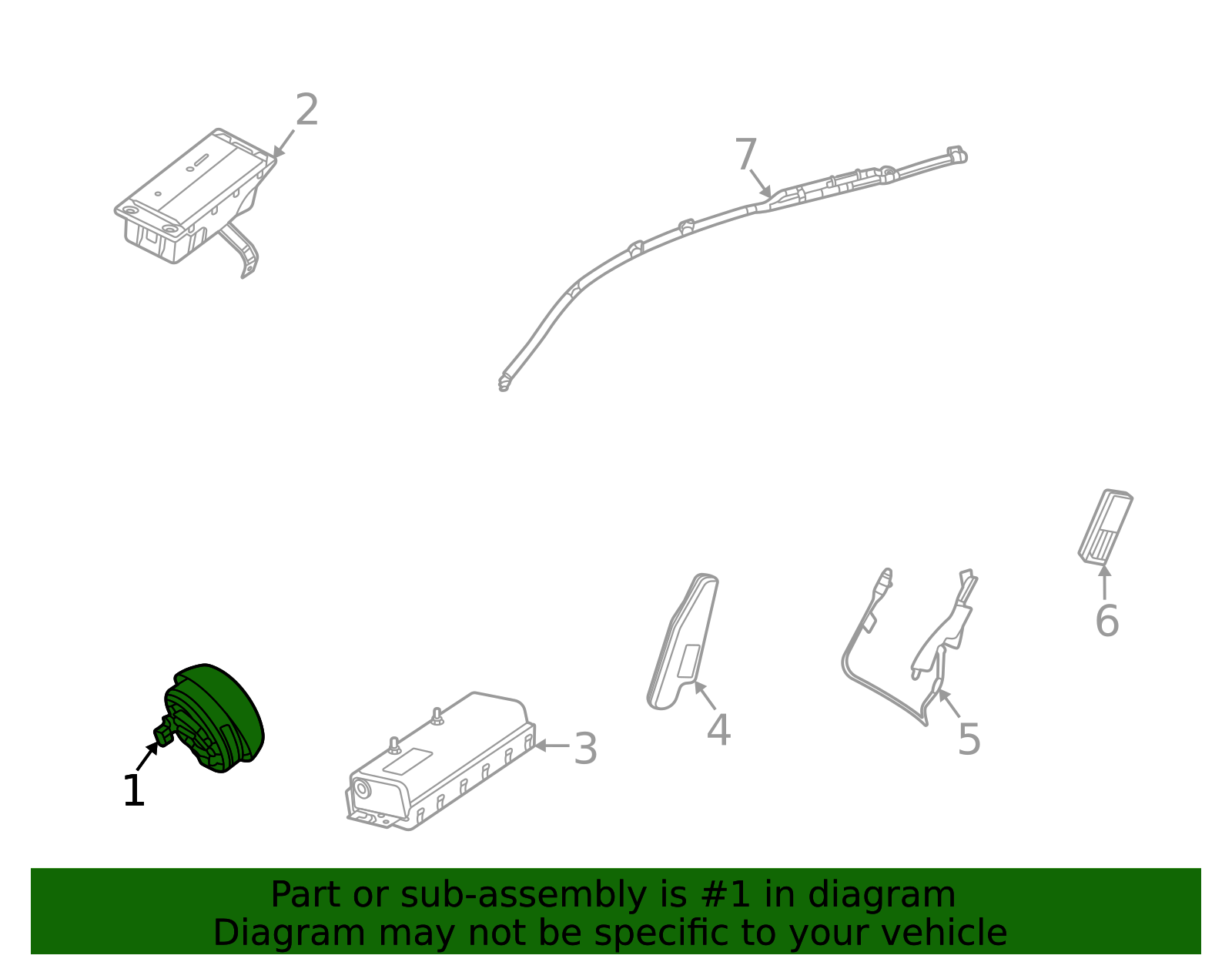 2023-2024 Mercedes-Benz Driver Air Bag 000-860-02-04-9E38 | OEM Pro ...
