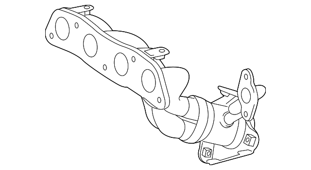 2010-2017 Toyota Exhaust Manifold 17141-37150 | Toyota Parts Center