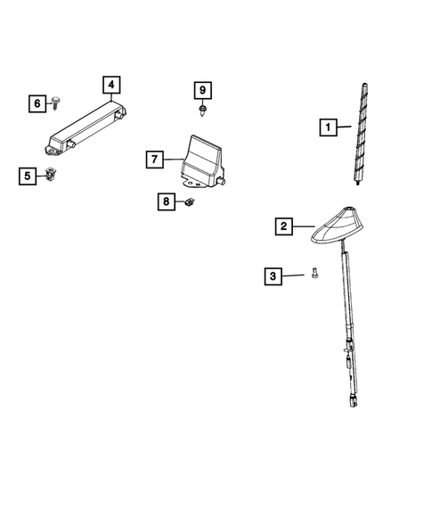 Radio, Antenna, Speakers, DVD, and Video systems for 2024 Jeep Compass ...