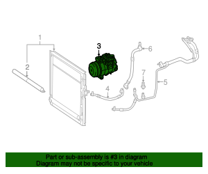 000-830-52-00 - A/C Compressor 2014-2015 Mercedes-Benz | Mercedes-Benz ...