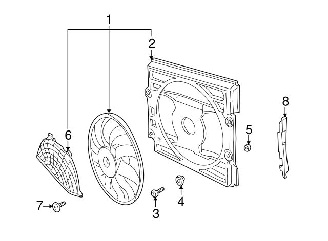 07129904874 - 2000-2015 BMW Bracket Nut (07-12-9-904-874) | BMW of ...