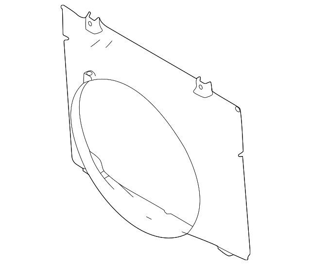 LC2Z-8146-A - Fan Shroud - 2021 Ford E-350 Super Duty | Lasco Auto Parts