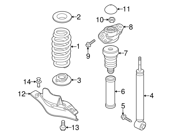 5N0-511-115-AM - Spring 2015-2018 Audi | Audi OEM Parts