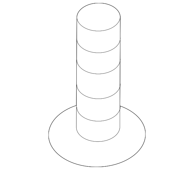 Ford Dealership 2018-2024 Ford Reinforced Bracket Bolt W720107-S307 ...
