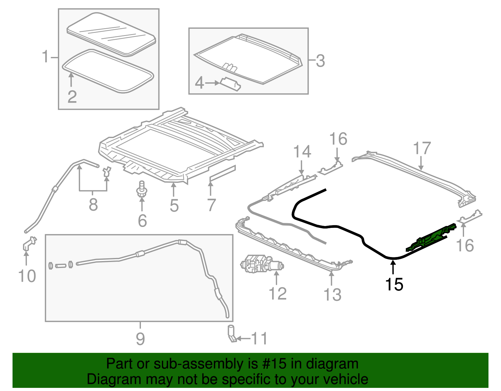 2019-2022 Honda Link Assembly 70305-T2F-A01 | Retail Performance Auto Parts