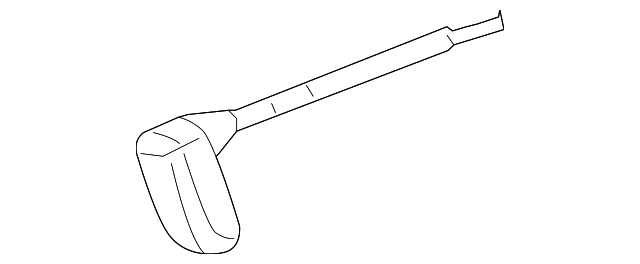 2005-2008 GM Lever Assembly, Strg Col Tilt Whl Rel 88963454 ...