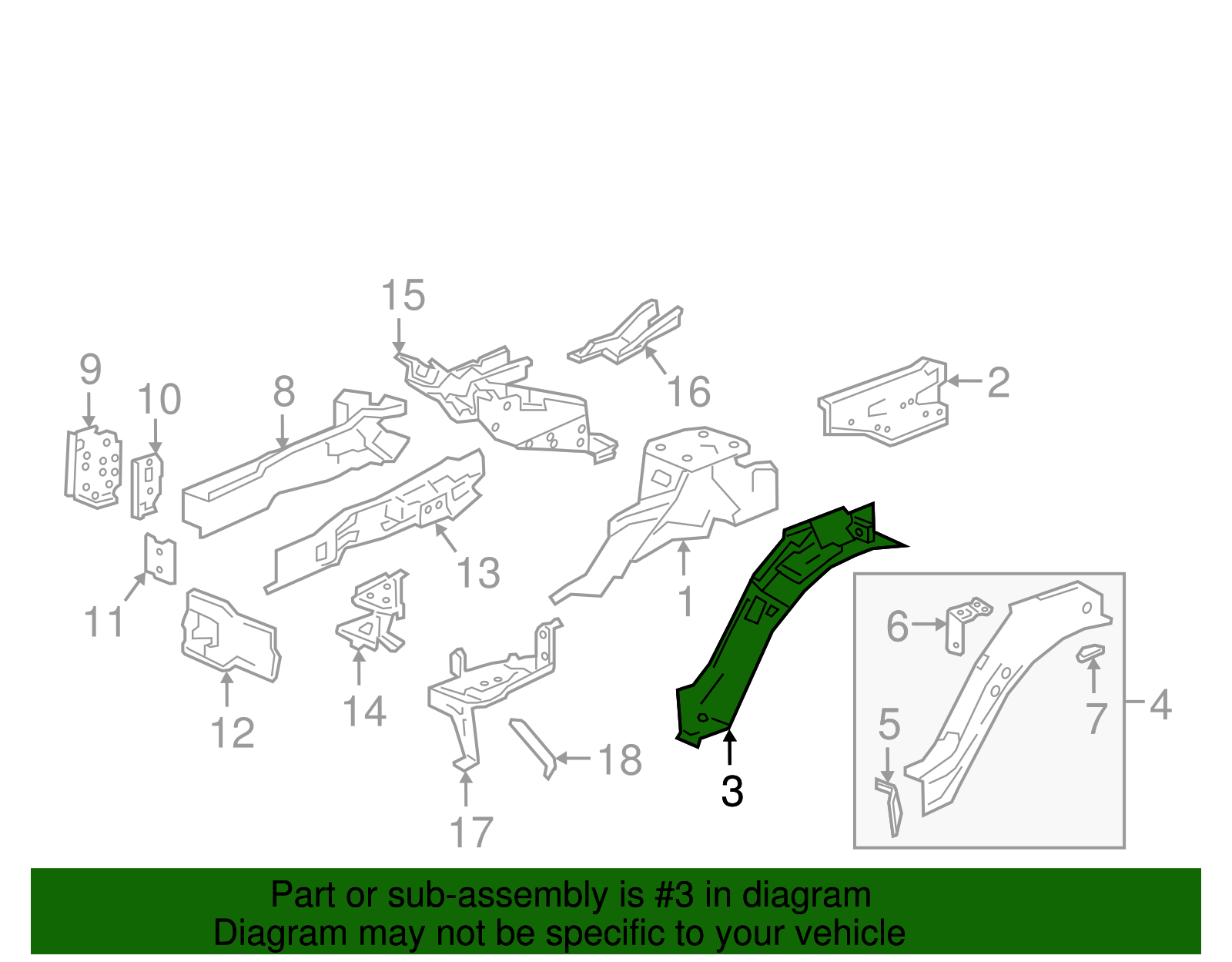 04674-TVA-A00ZZ - Extension Set R Front Shock Absorber - 2018-2020 ...