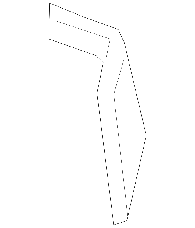 60617-TVA-A00ZZ - Upper Rail Assembly Front Bracket 2018-2025 Honda ...