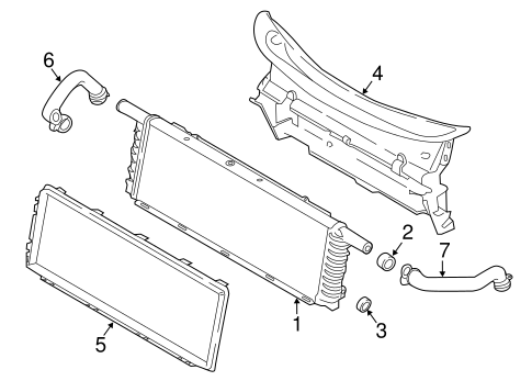Radiator & Components for 2019 Porsche 911 | Sunset Porsche Parts