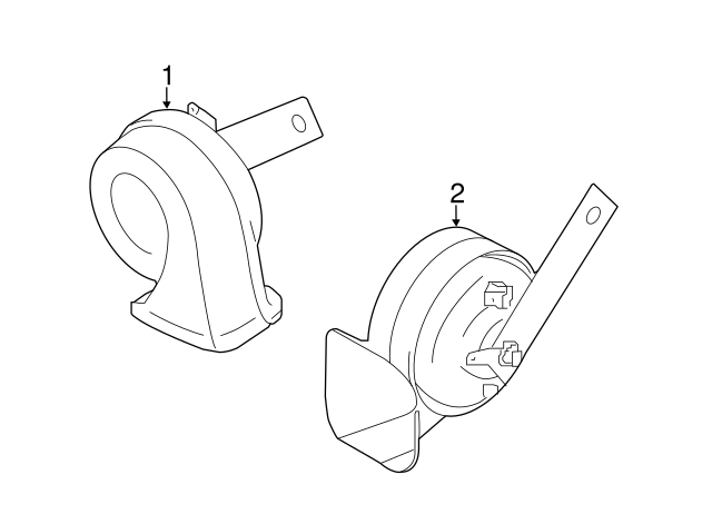 2017-2020 Nissan Rogue Low Note Horn 25620-6FL0A | Nissan Canada