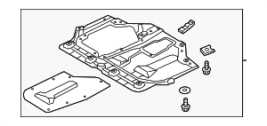 29130-D4000 - Under Cover 2017-2020 Kia Optima | Kia.Parts Store